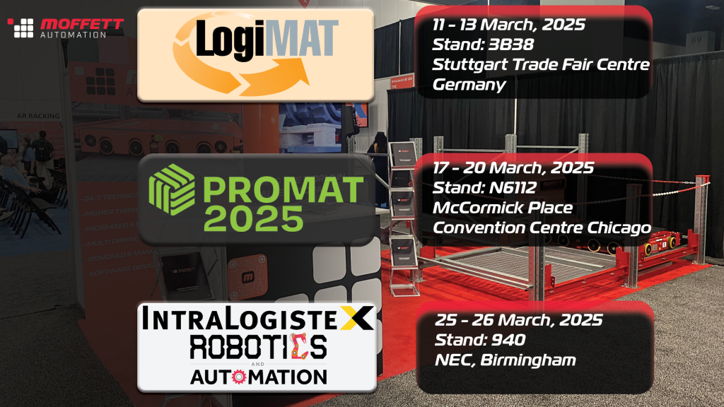 Upcoming Exhibitions Featuring Moffett Automation | Moffett Automation